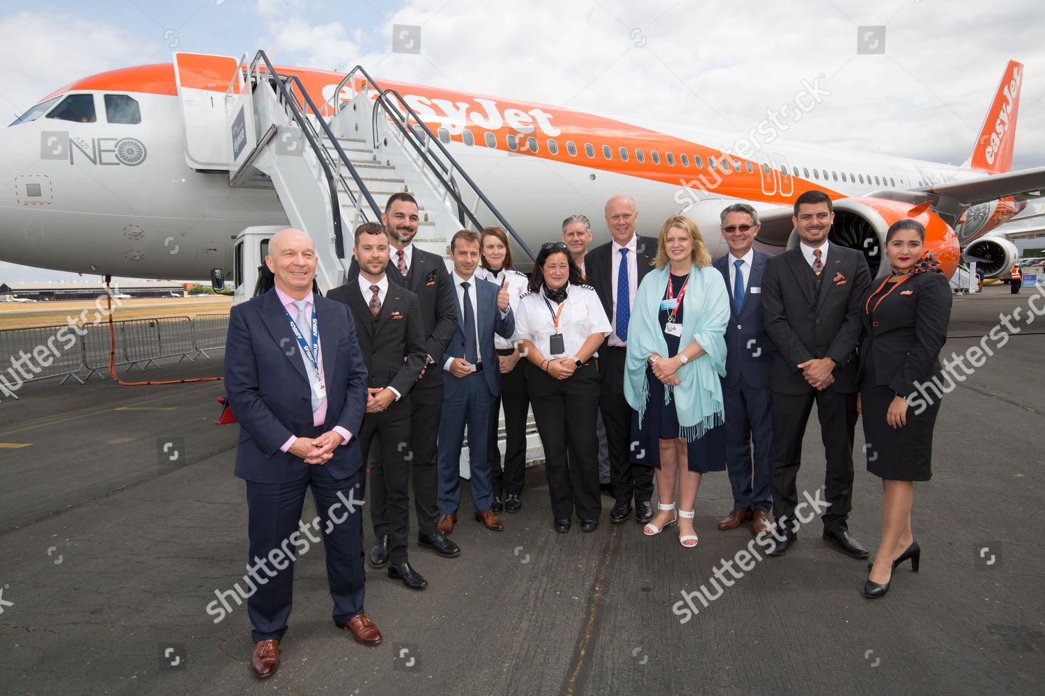 Chris Grayling Easyjet A321neo Aircraft Editorial Stock Photo - Stock ...