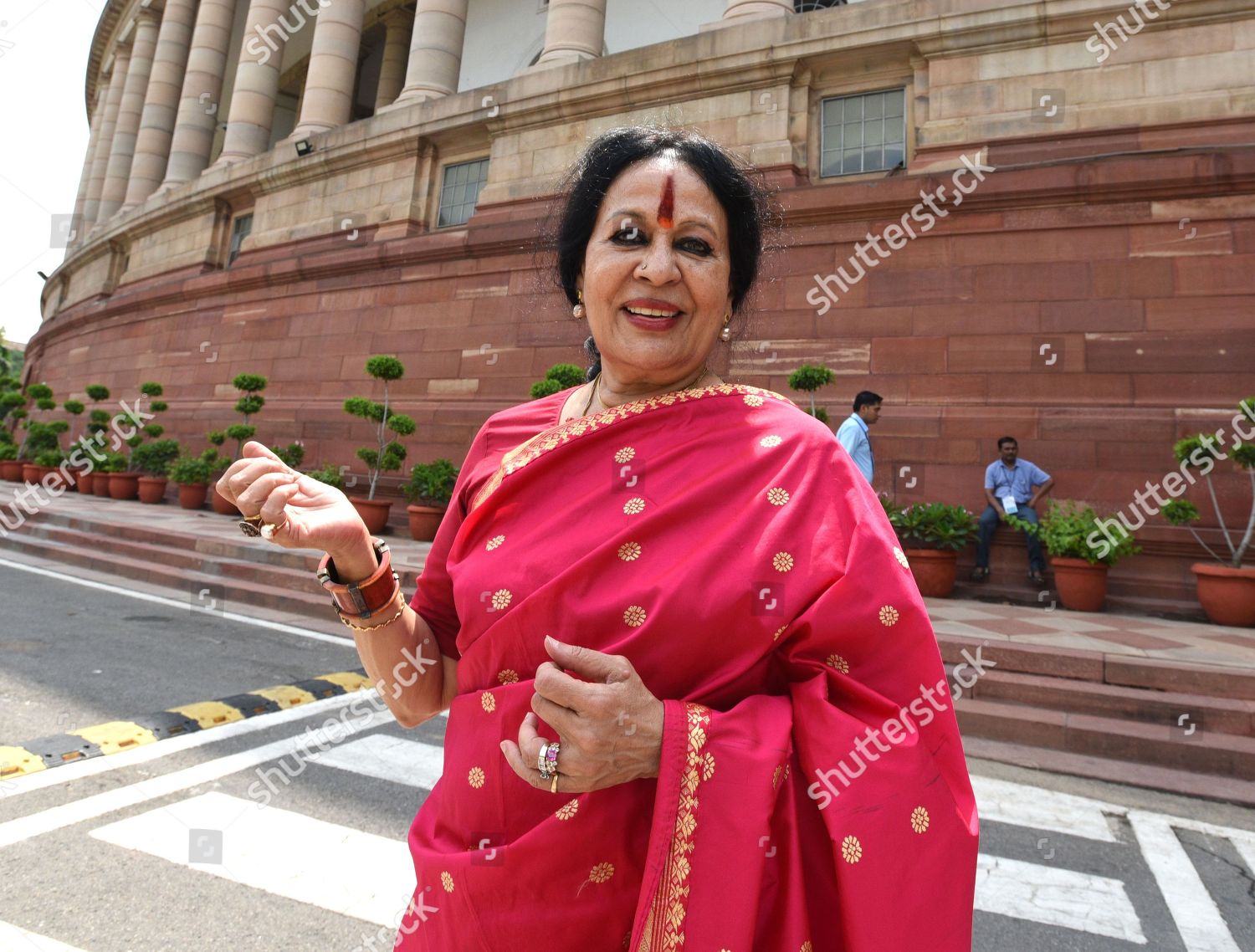 Classical Dancer Sonal Mansingh Poses Photo Editorial Stock Photo ...