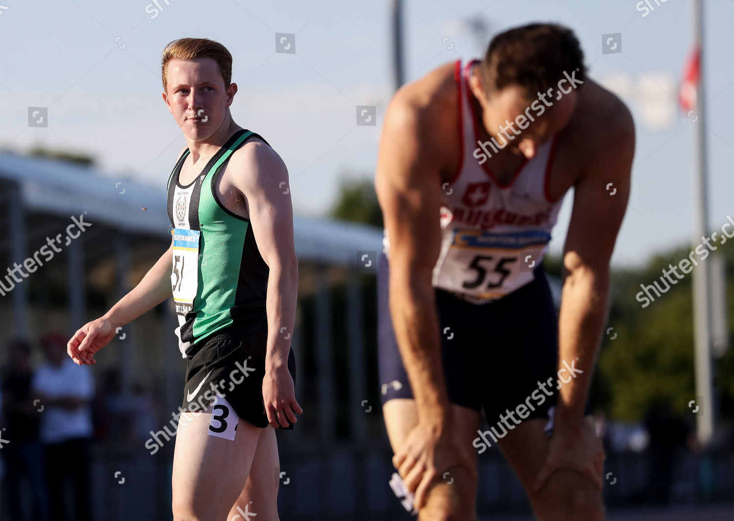 Craig Newell After Mens 400m B Editorial Stock Photo - Stock Image | Shutterstock