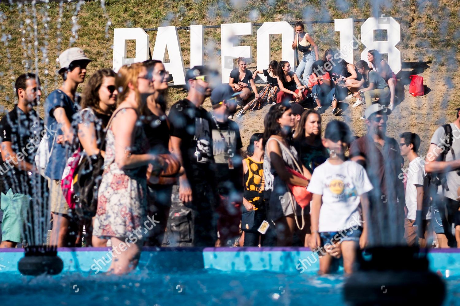 Festival Goers Have Fun During 43th Editorial Stock Photo - Stock Image ...