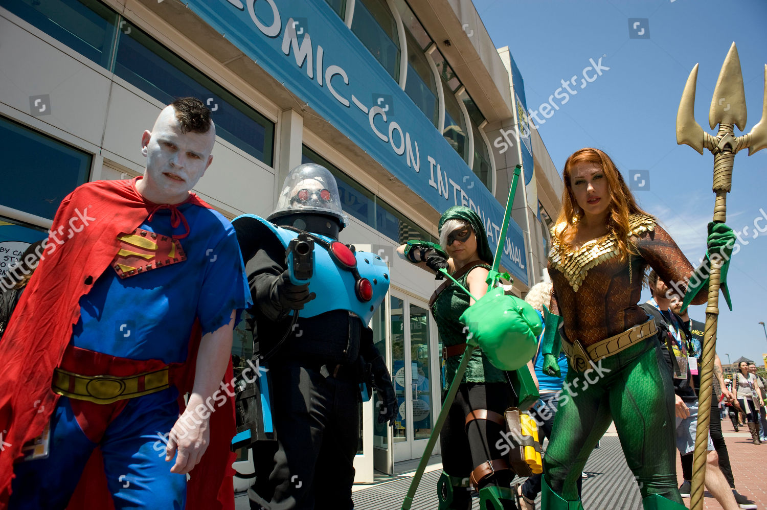 People Dressed Dc Comics Characters Pose Editorial Stock Photo - Stock ...