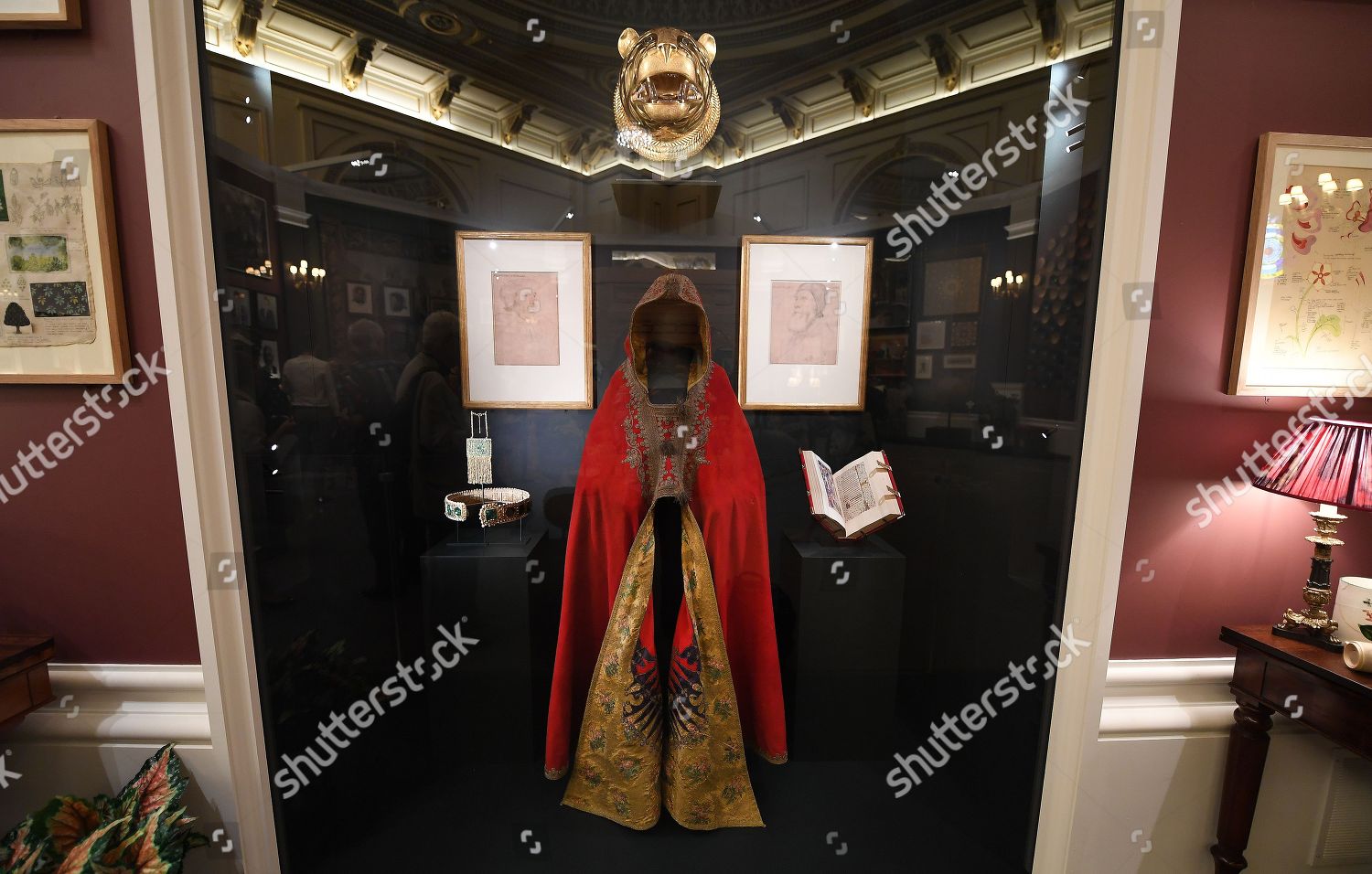 NAPOLEON'S RED FELT SILK CLOAK 1797-1805 Editorial Stock Photo - Stock ...