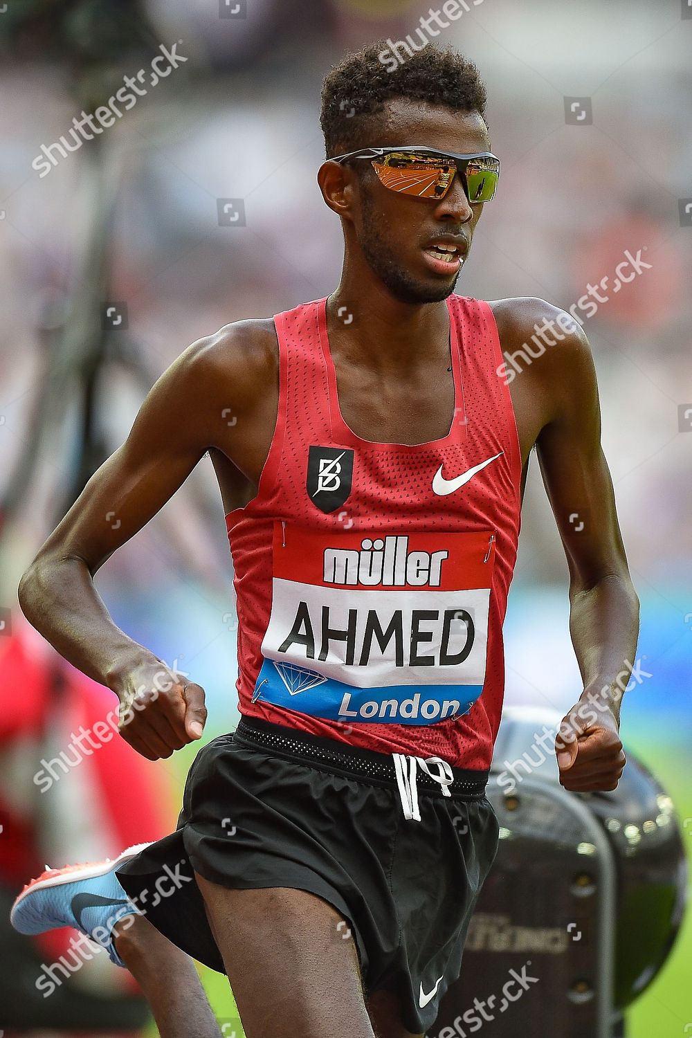 Mohammed Ahmed Canada Mens 5000m During Editorial Stock Photo - Stock ...
