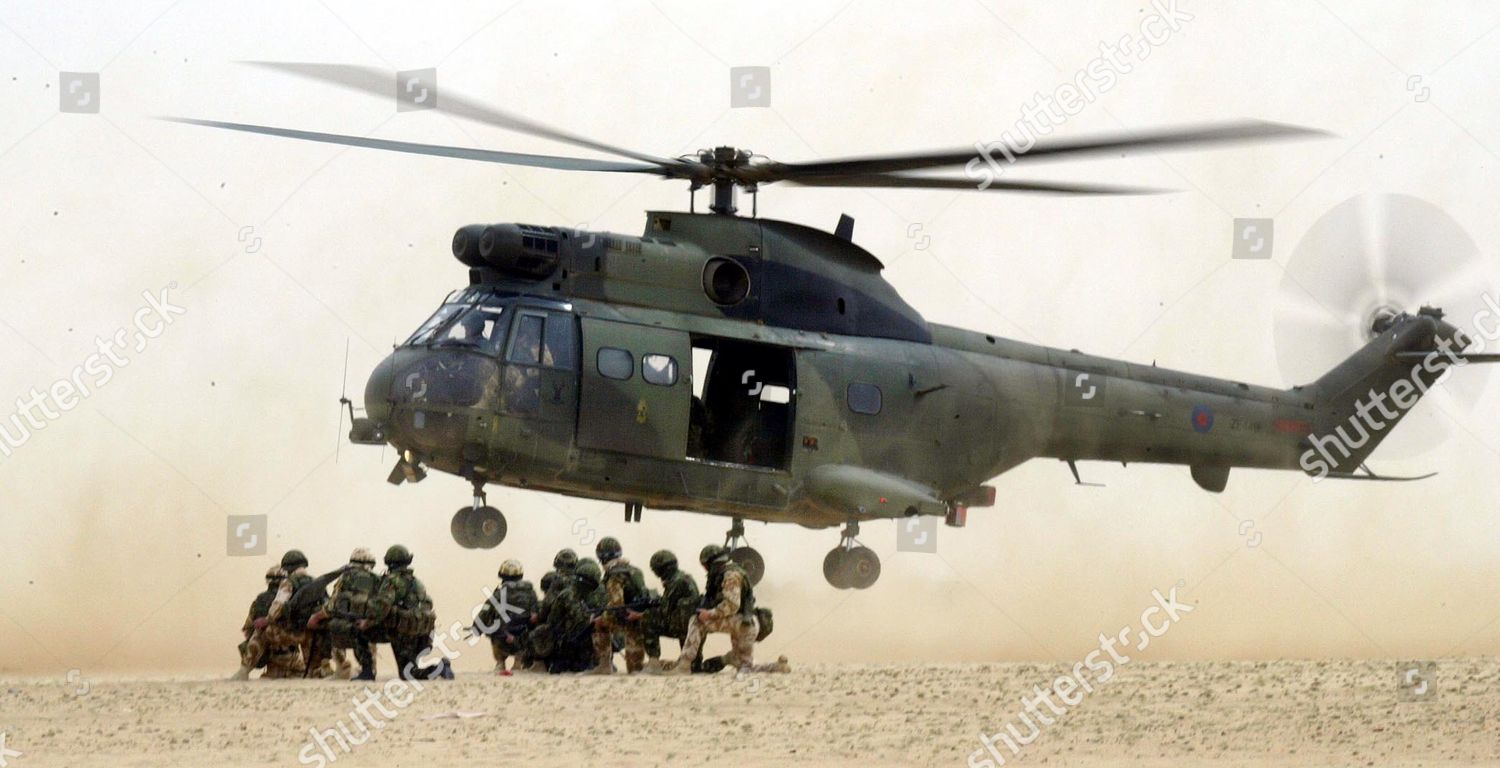 British Troops Training Kuwait Troops 51 Editorial Stock Photo - Stock ...
