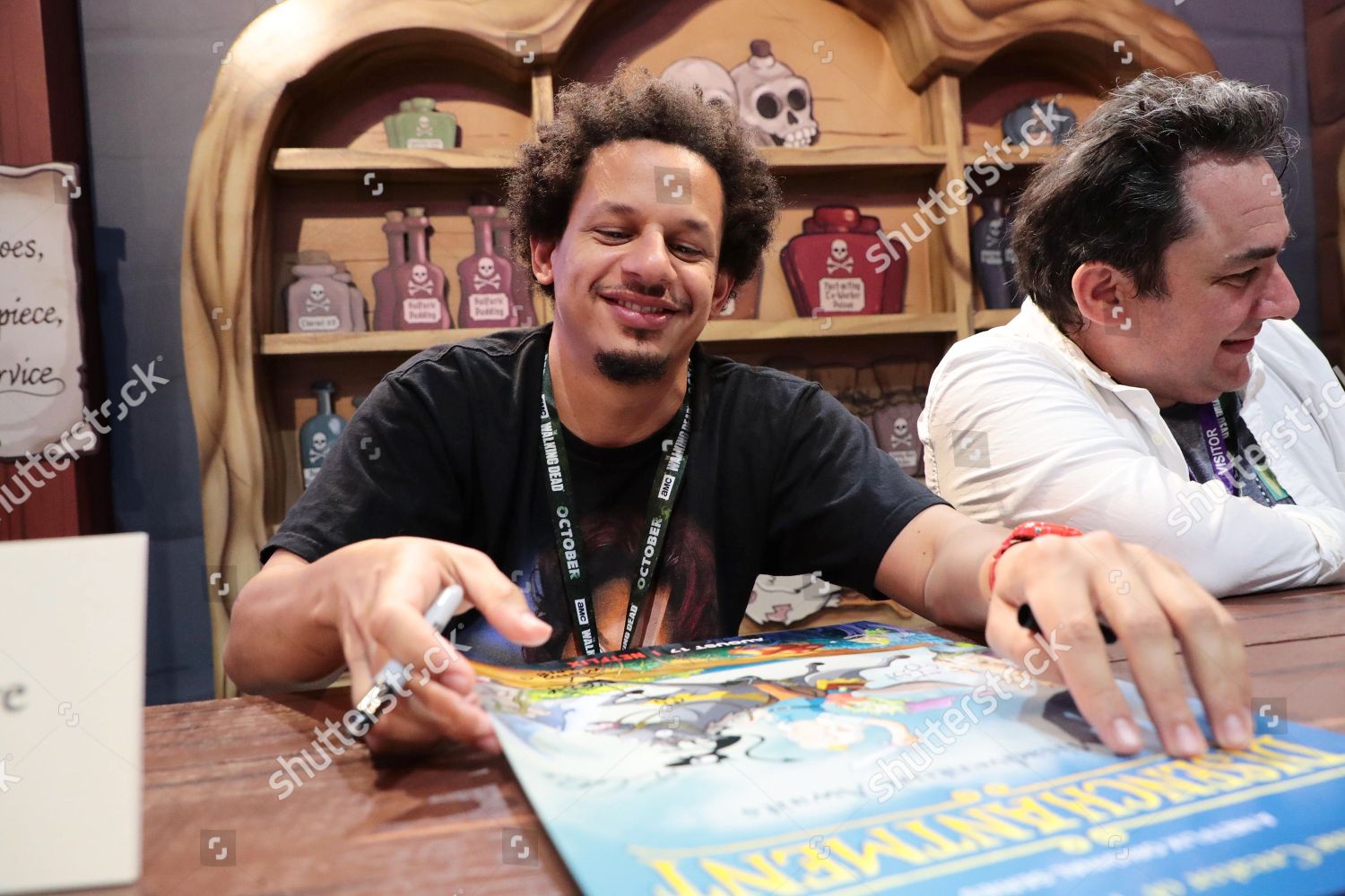 Eric Andre Signs Posters Their New Editorial Stock Photo - Stock Image ...
