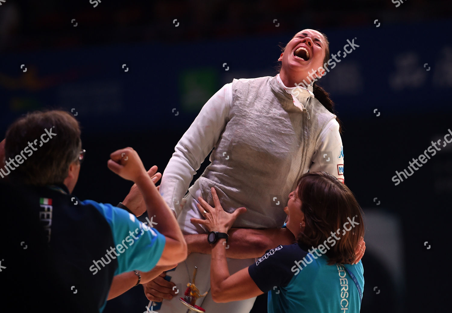 Alice Volpi Italy Celebrates Victory After Editorial Stock Photo ...