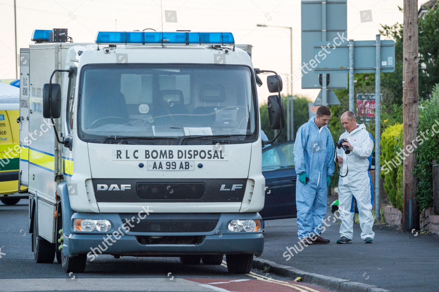 Police Forensics Bomb Disposal Team Attend Editorial Stock Photo ...