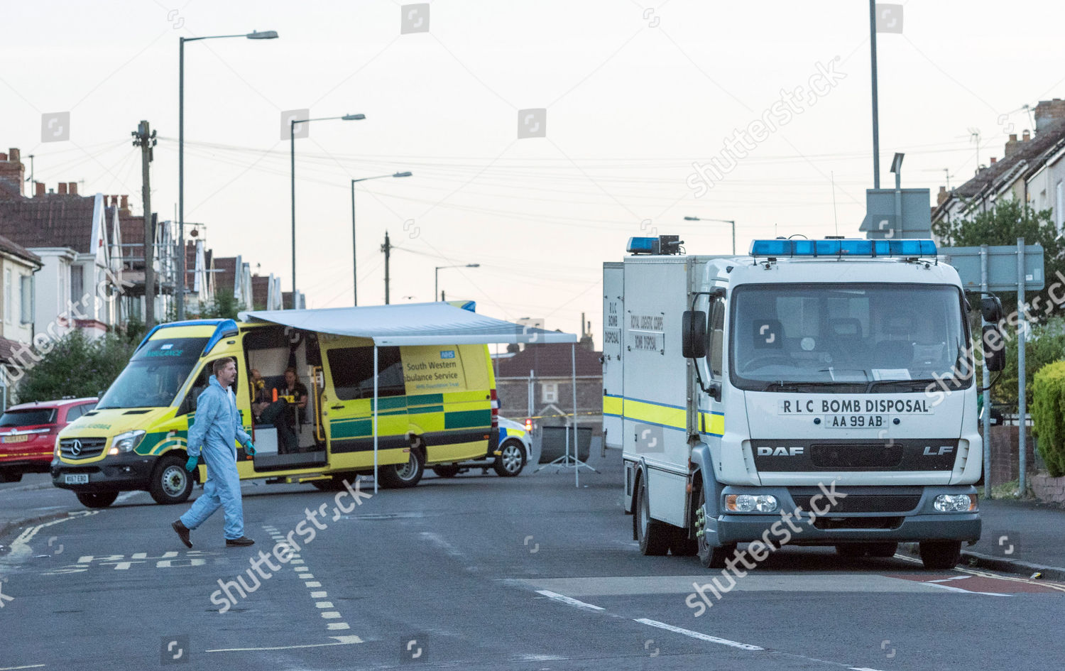 Police Forensics Bomb Disposal Team Attend Editorial Stock Photo ...