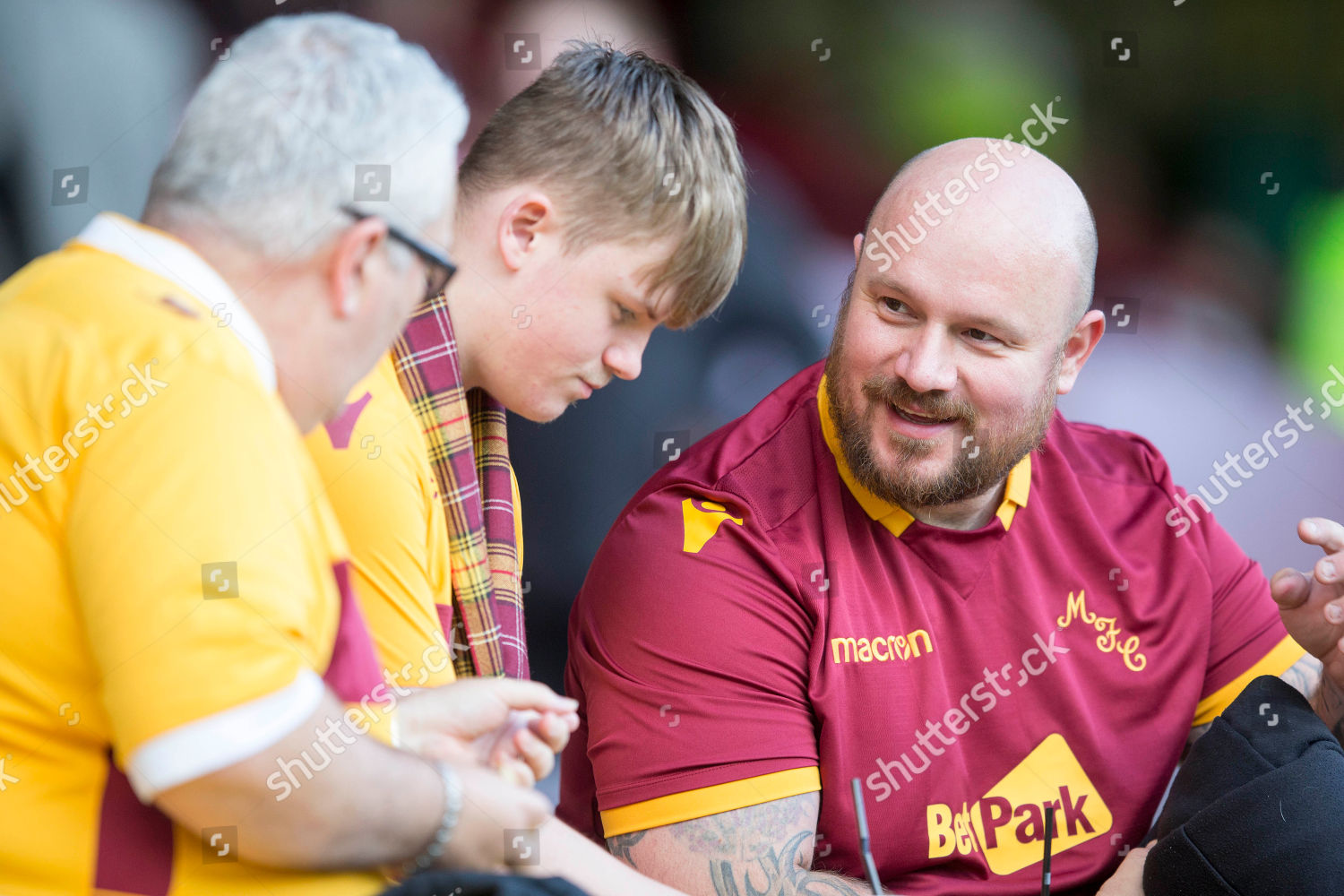 Motherwell Fans Editorial Stock Photo - Stock Image | Shutterstock