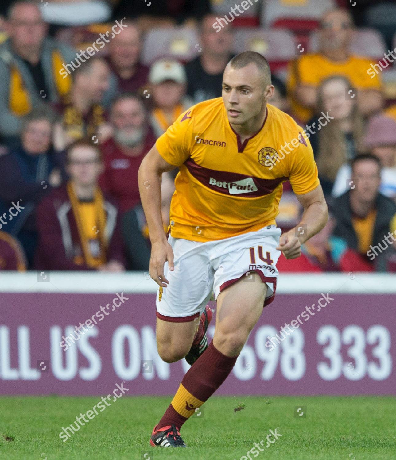 Motherwell Liam Grimshaw Editorial Stock Photo - Stock Image | Shutterstock