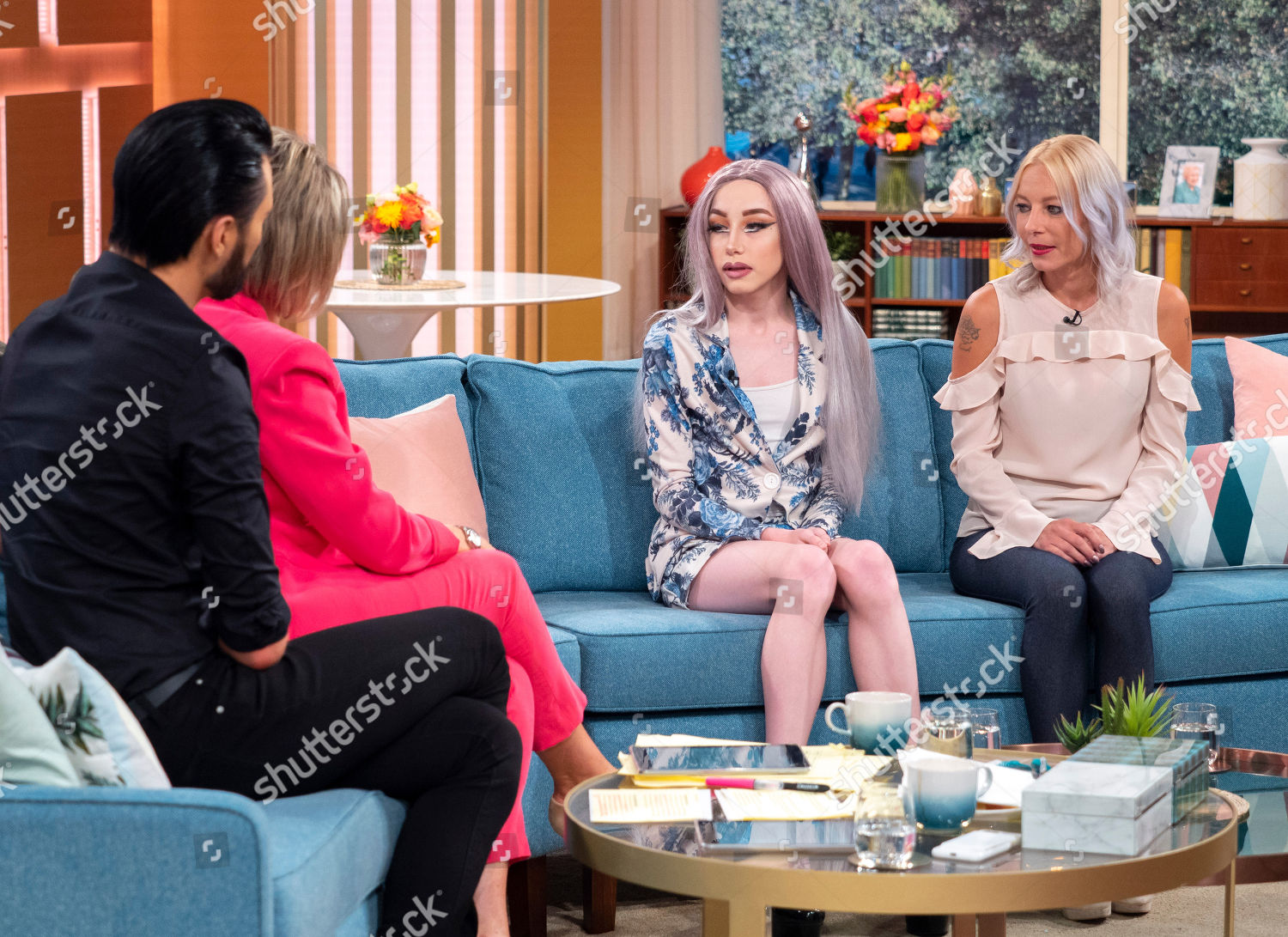 Rylan Clark Ruth Langsford Lewis Bailey Editorial Stock Photo - Stock ...