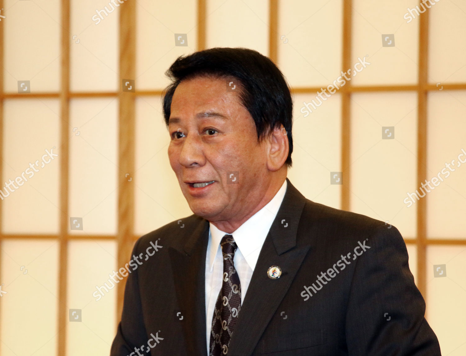 Japanese Actor Ryotaro Sugi Appointed Special Editorial Stock Photo ...