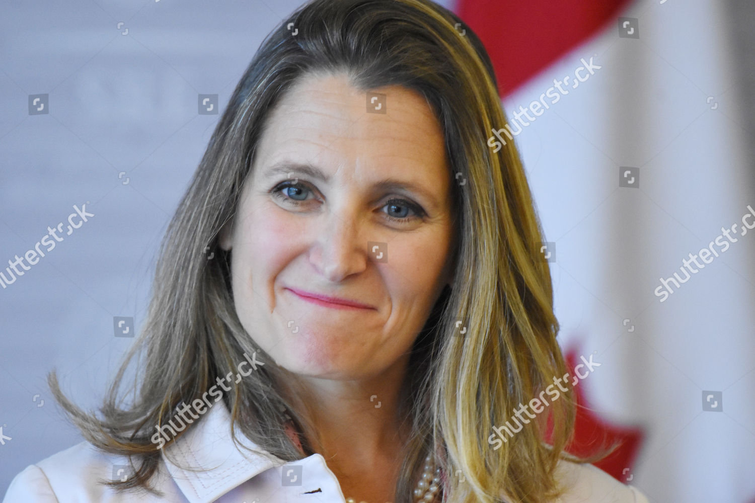 Canadian Minister Foreign Affairs Chrystia Freeland Editorial Stock ...