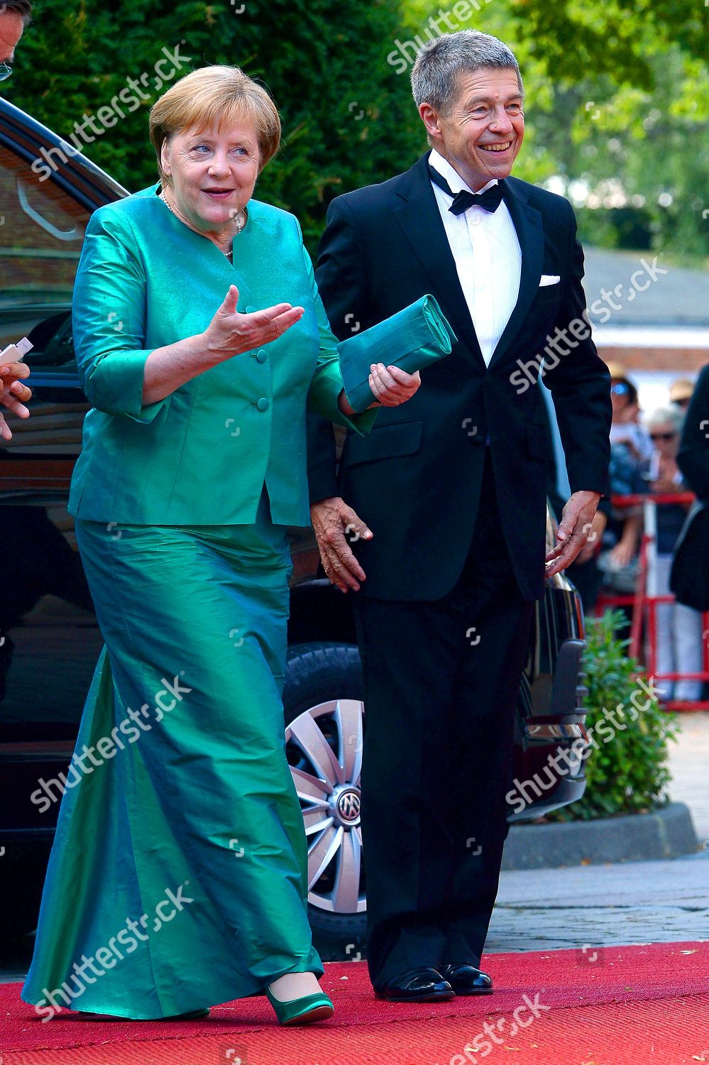 Angela Merkel Joachim Sauer Editorial Stock Photo - Stock Image ...