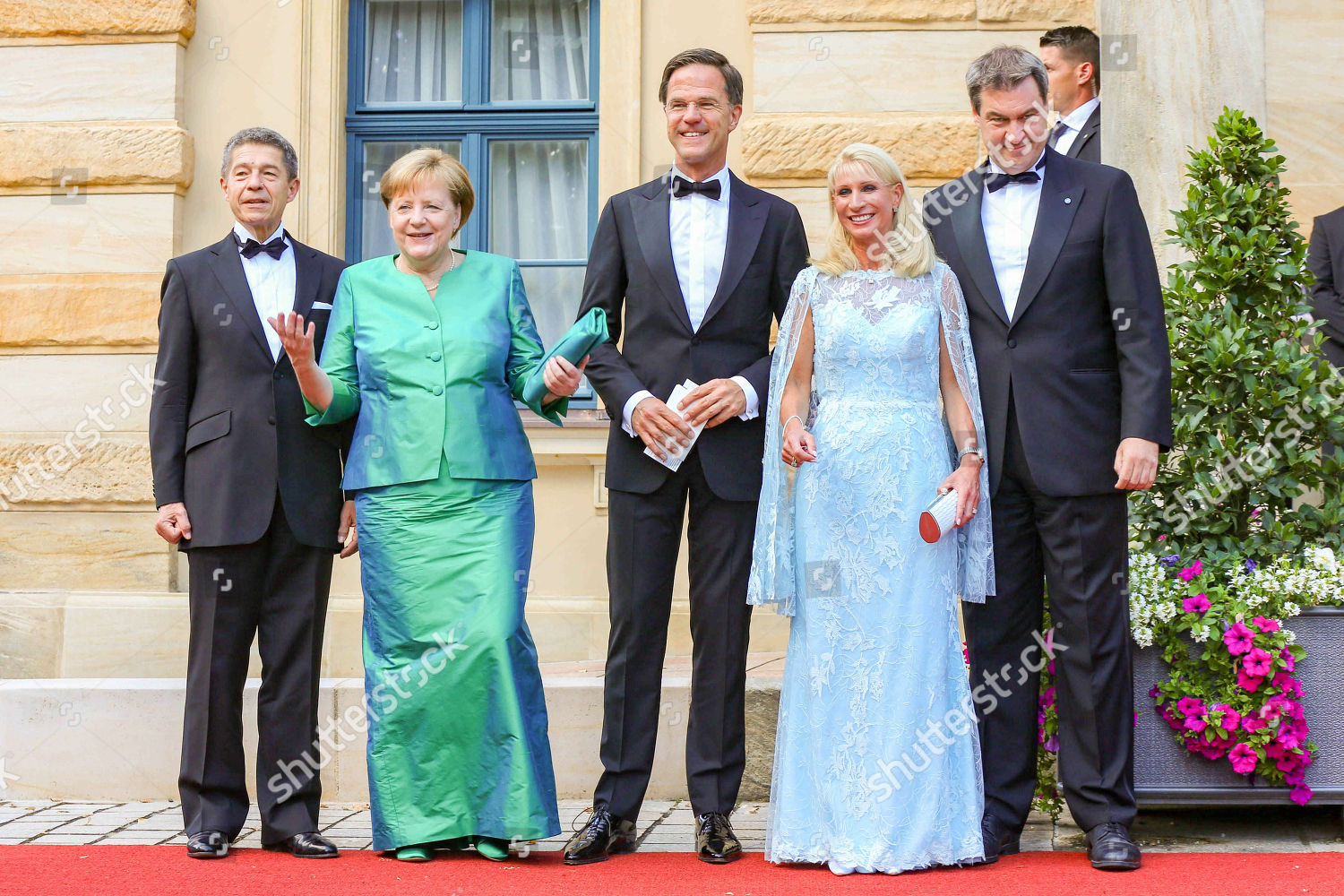 Angela Merkel Prof Joachim Sauer Mark Editorial Stock Photo - Stock ...