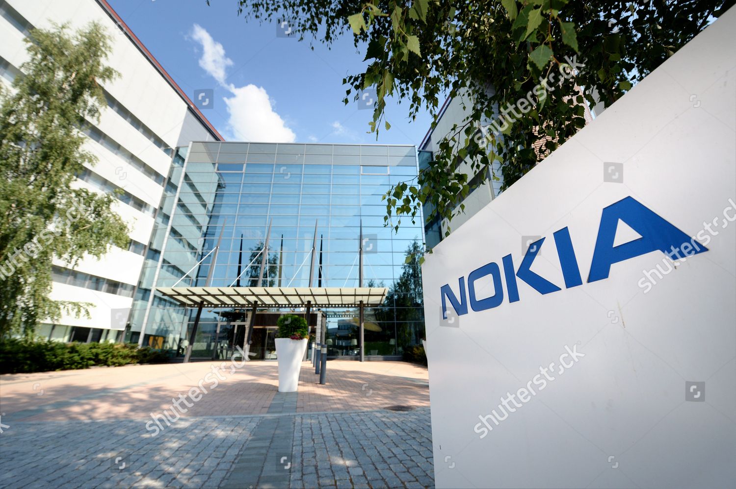 Headquarters Finnish Telecommunication Network Company Nokia Editorial ...