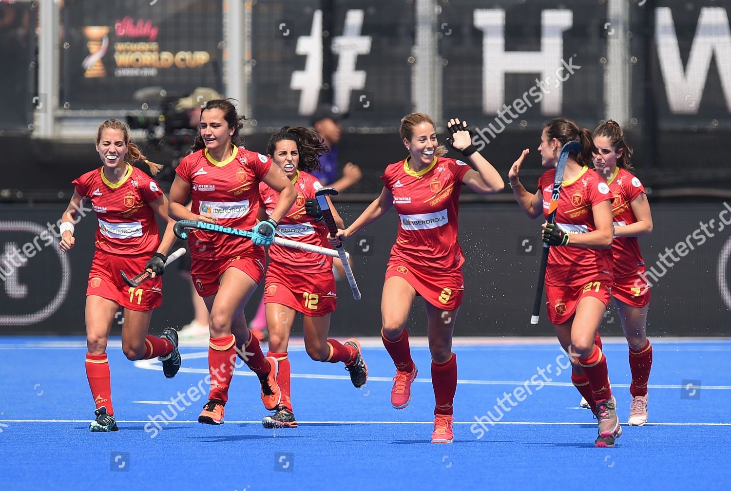 Maria Lopez Spain Celebrates Her Goal Editorial Stock Photo - Stock ...