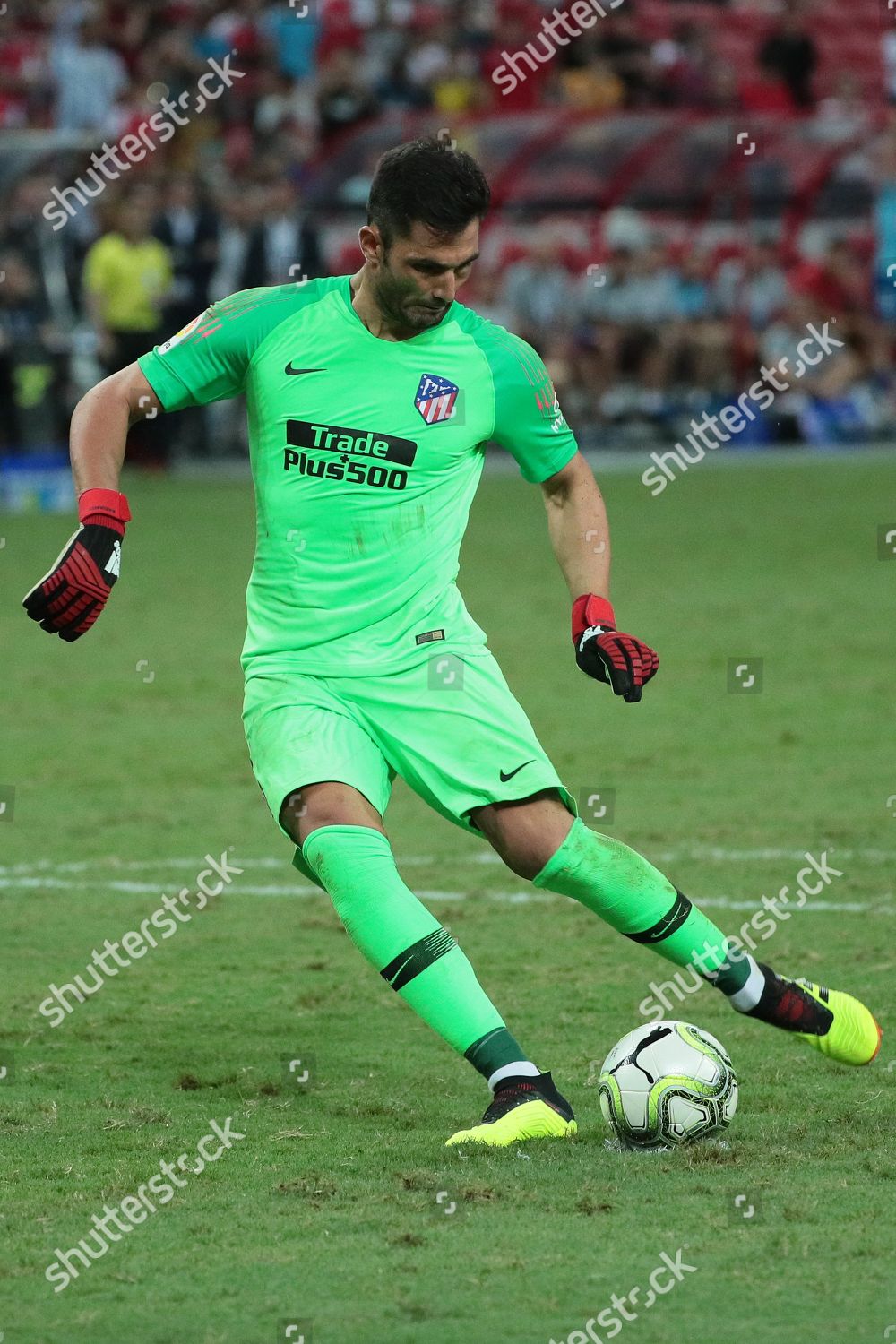 Atletico De Madrids Goalkeeper Antonio Adan Editorial Stock Photo ... Atletico De Madrids Goalkeeper Antonio Adan Editorial Stock Photo ...