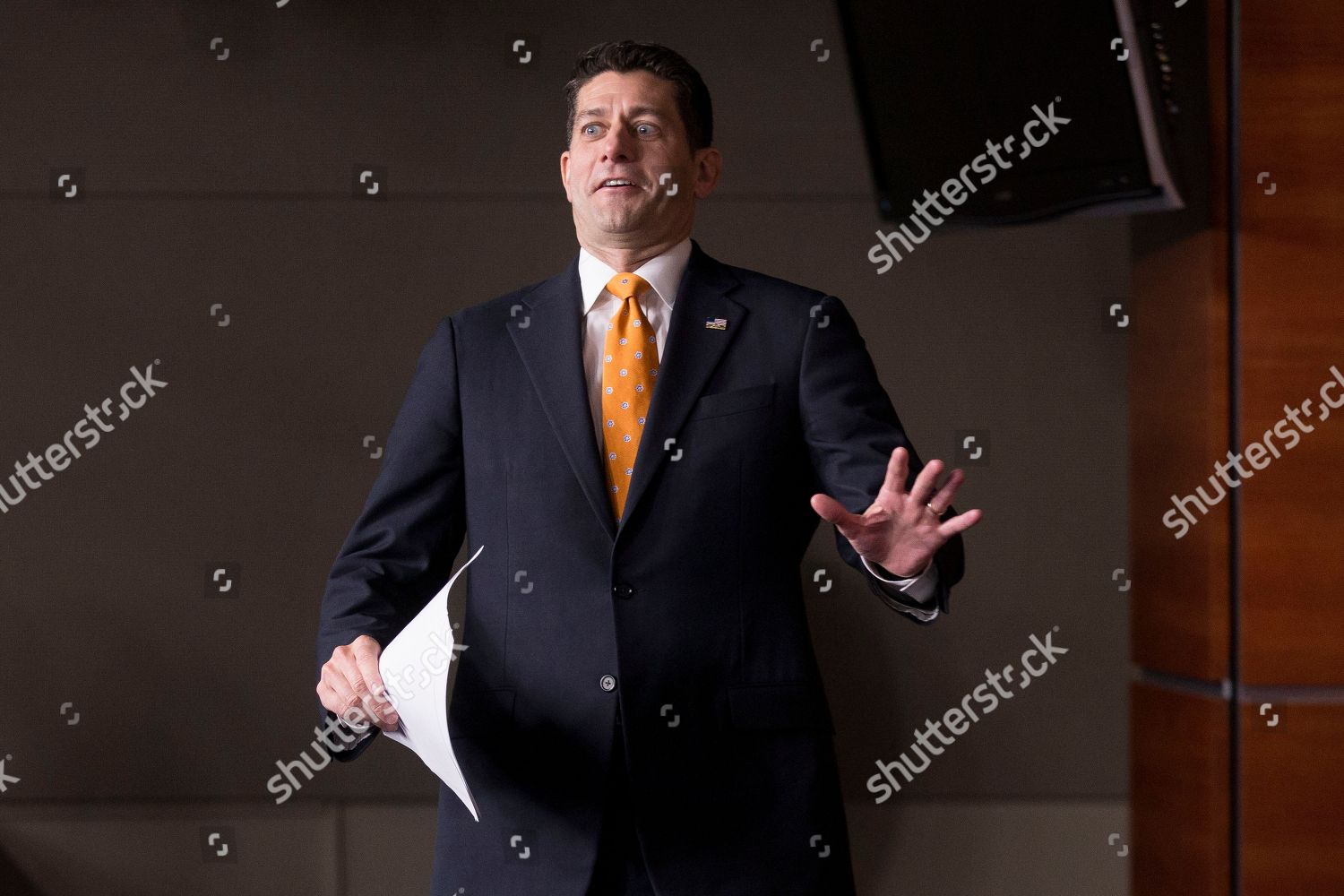 Us Speaker House Republican Paul Ryan Editorial Stock Photo - Stock ...