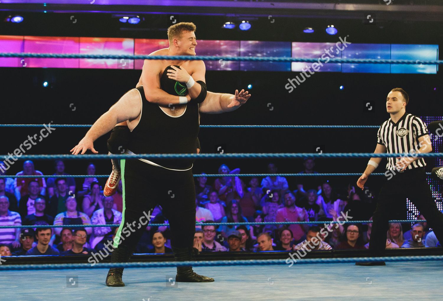 Crater Gabriel Kidd Referee Tom Scarborough Editorial Stock Photo ...