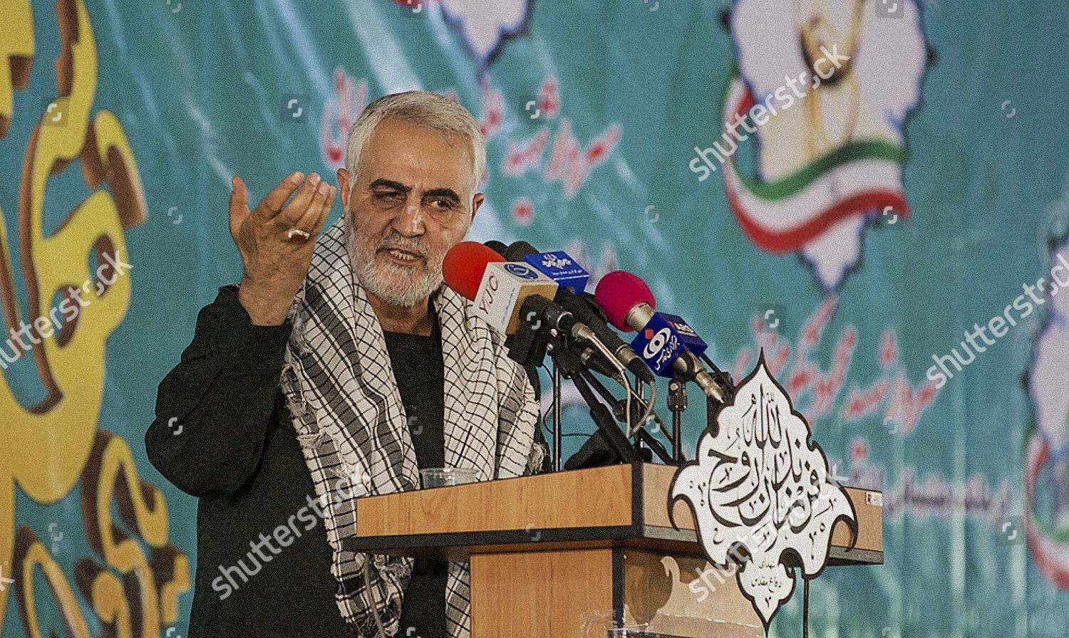 Major General Qassem Soleimani Commander Islamic Editorial Stock Photo ...
