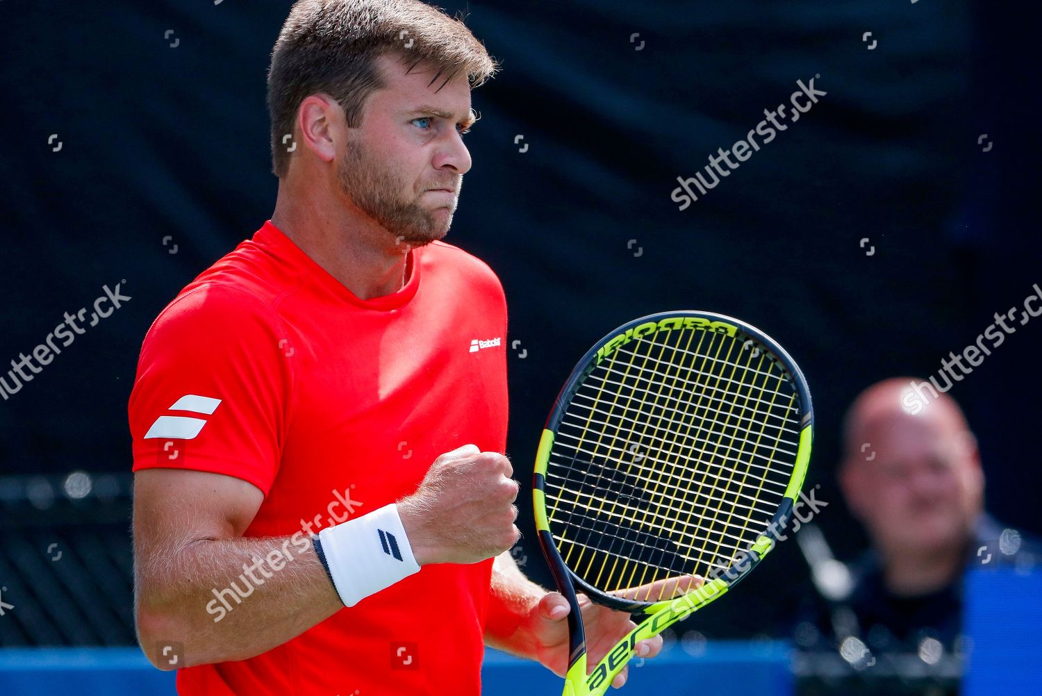 Ryan Harrison Us Reacts Against Hyeon Editorial Stock Photo - Stock ...