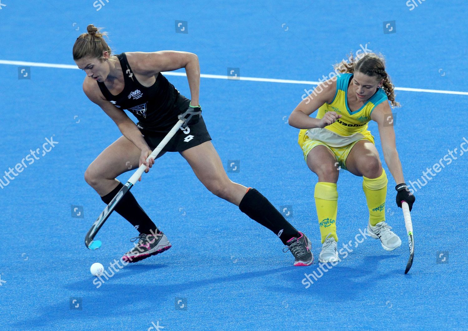 New Zealands Brooke Neal L During Editorial Stock Photo - Stock Image ...