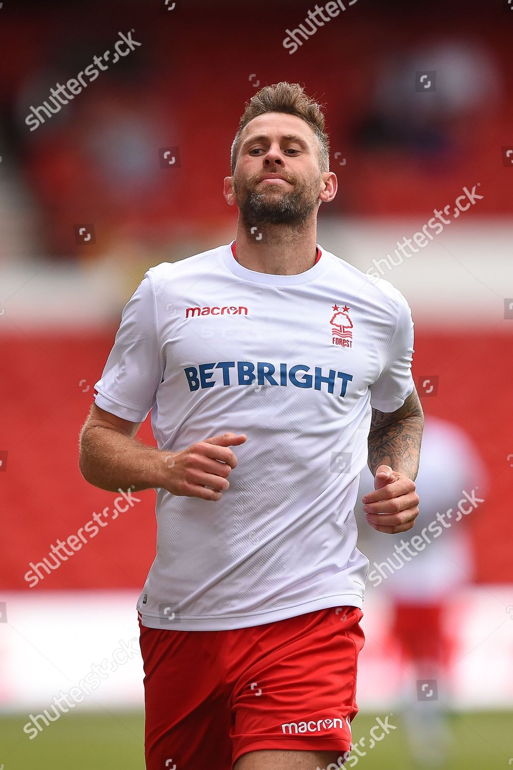 Nottingham Forest Forward Daryl Murphy 9 Editorial Stock Photo - Stock ...