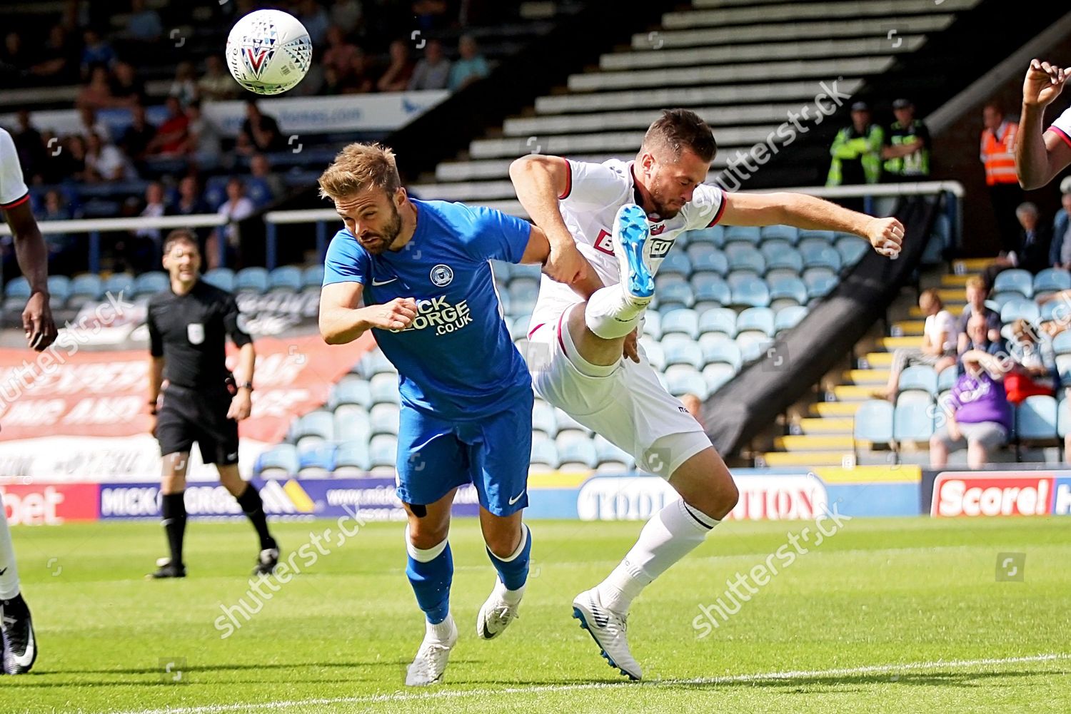 Peterborough United Forward Matthew Godden 9 Editorial Stock Photo ...