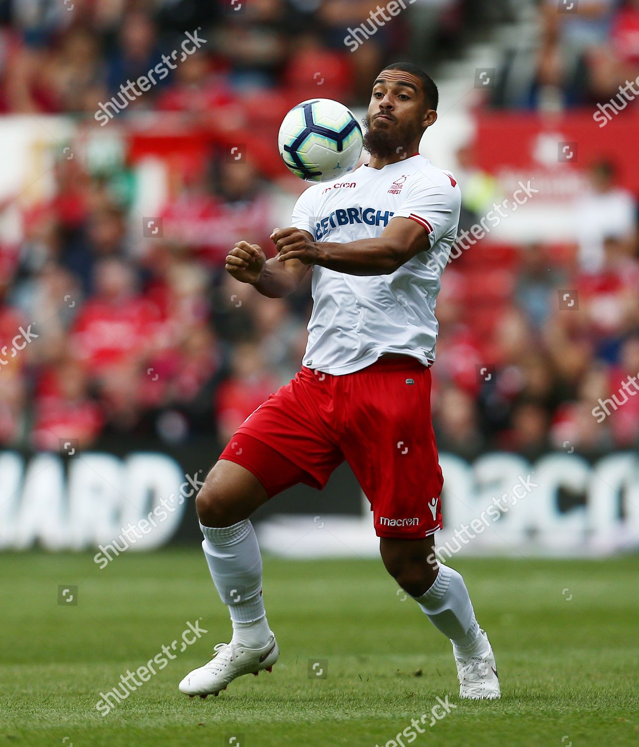 Lewis Grabban Nottingham Forest Editorial Stock Photo - Stock Image ...