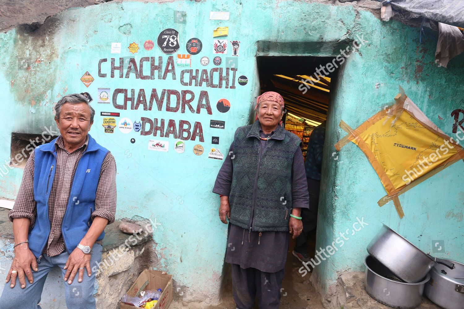 Bodh Dorjee L His Wife Hishe Editorial Stock Photo - Stock Image ...
