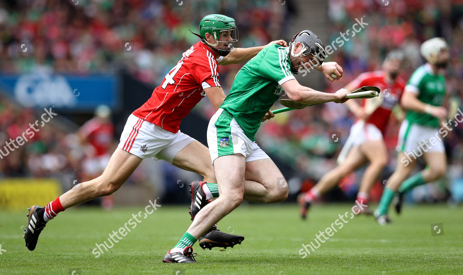 Cork Vs Limerick Corks Seamus Harnedy Editorial Stock Photo - Stock ...