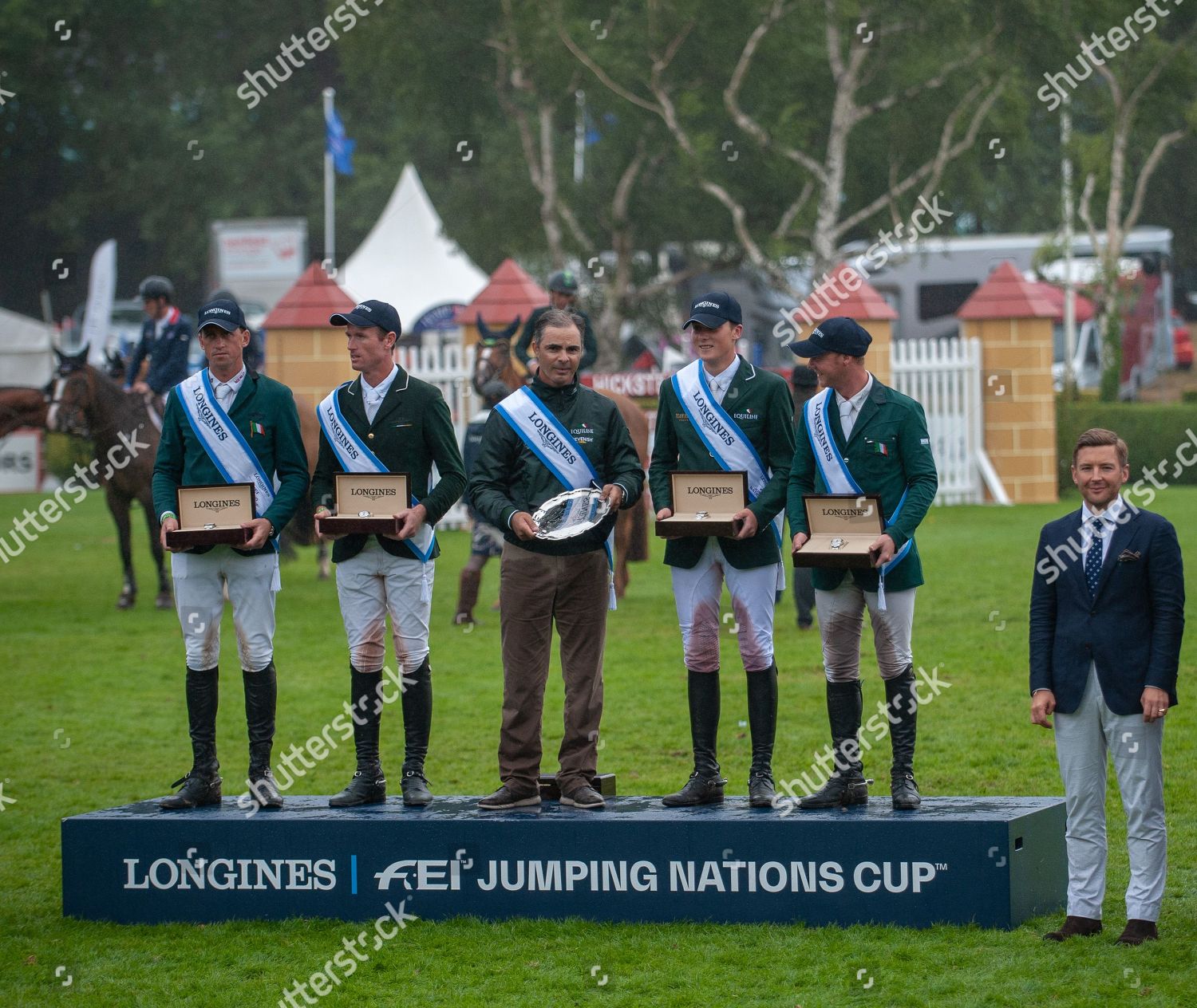 Irish Team Trevor Breen Riding Bombay Editorial Stock Photo - Stock ...