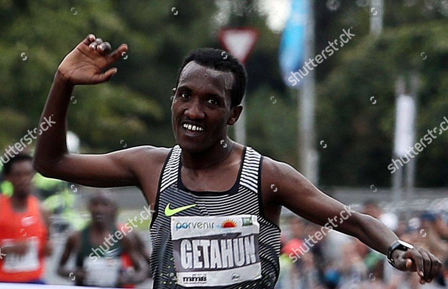 Ethiopian Athlete Betesfa Getahun Competes Bogota Editorial Stock Photo ...