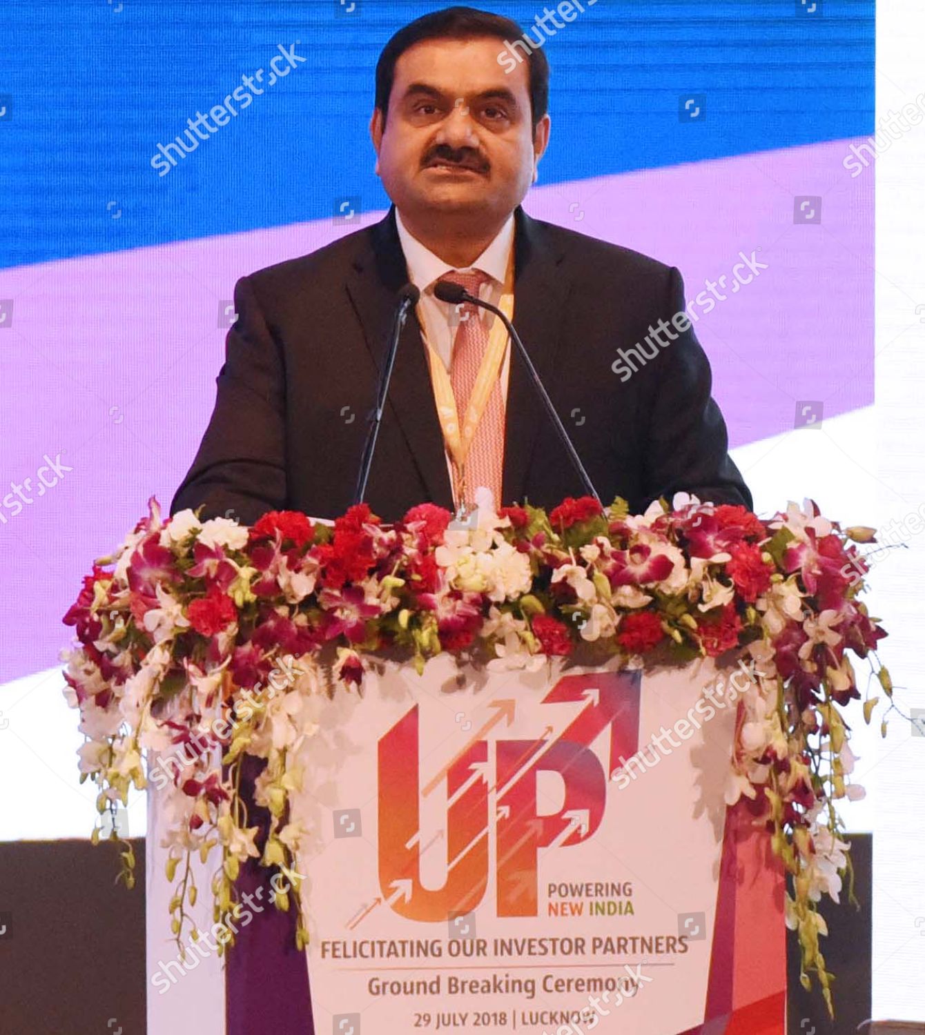 Gautam Adani Founder Chairman Adani Group Editorial Stock Photo - Stock ...