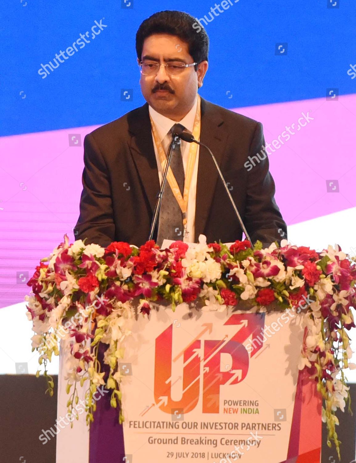 Kumar Mangalam Birla Chairman Aditya Birla Editorial Stock Photo ...