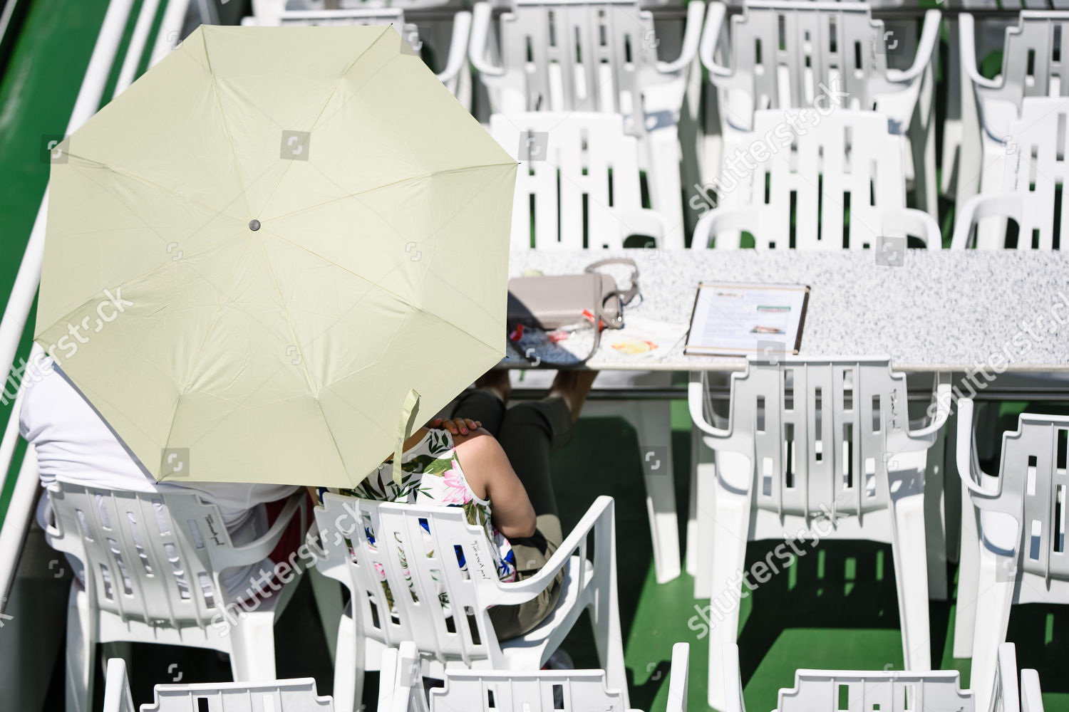 People Use Their Rain Umbrellas Parasols Editorial Stock Photo - Stock ...