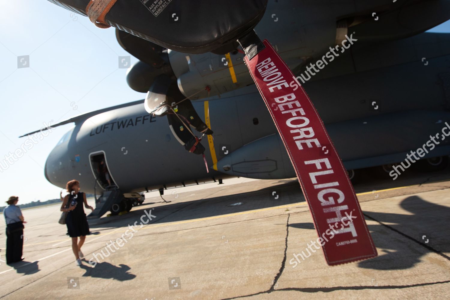 Remove Before Flight Safety Warning Ribbon Editorial Stock Photo ...