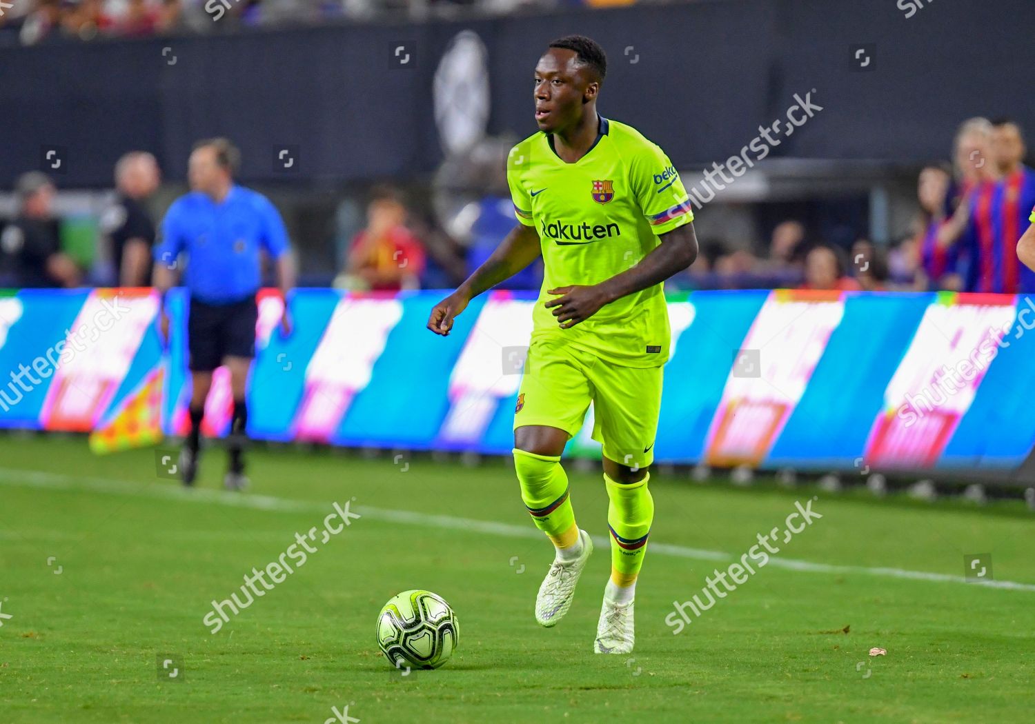 Fc Barcelona F Ballou Jean Yves Editorial Stock Photo - Stock Image ...