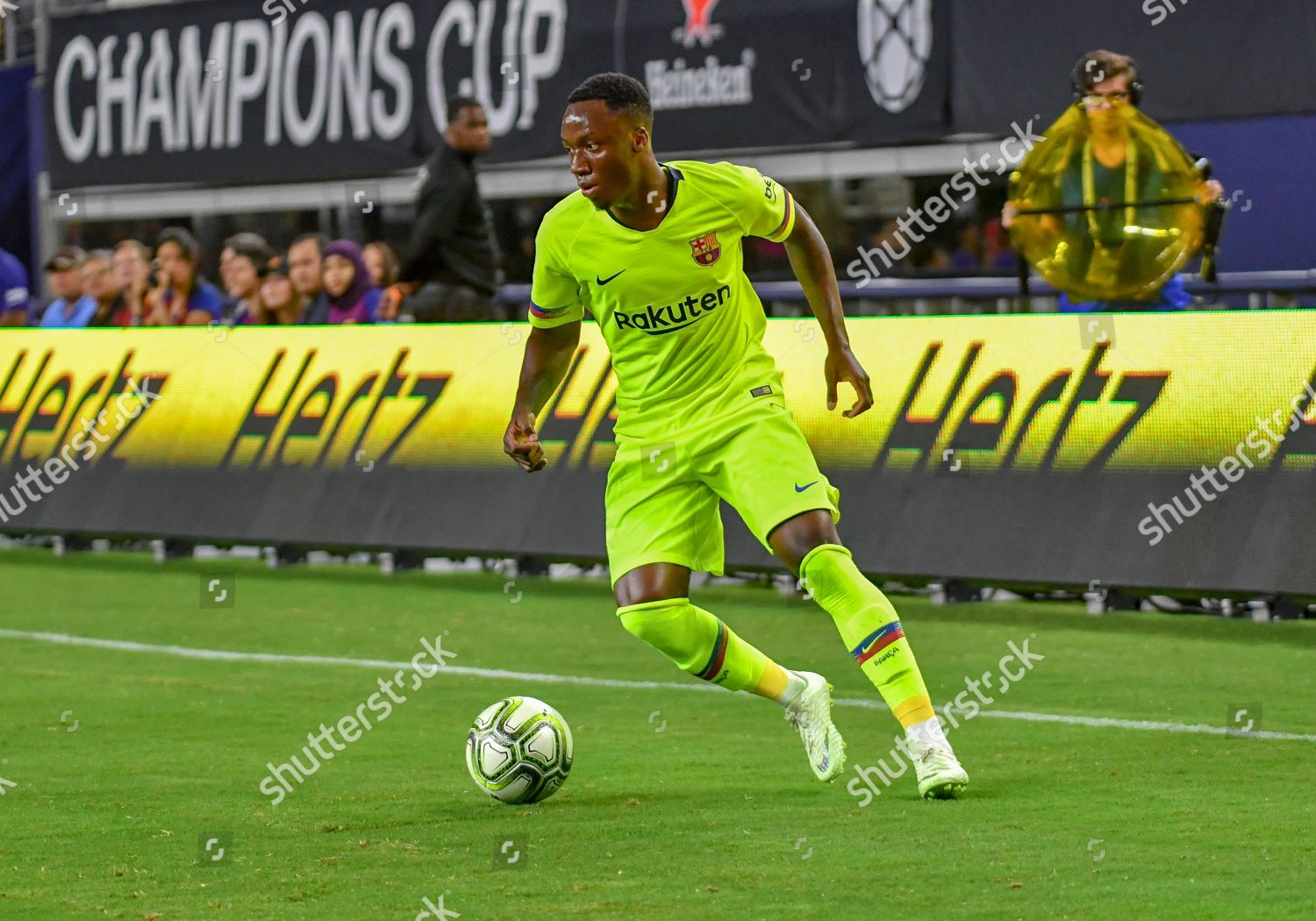 Fc Barcelona F Ballou Jean Yves Editorial Stock Photo - Stock Image ...
