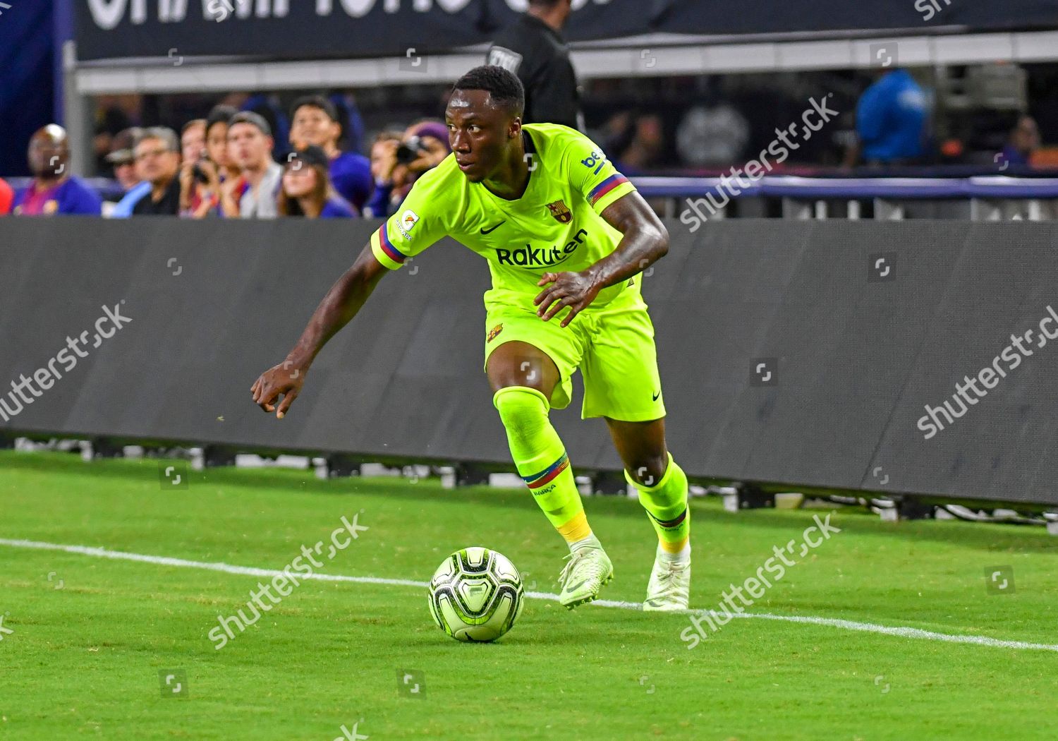Fc Barcelona F Ballou Jean Yves Editorial Stock Photo - Stock Image ...