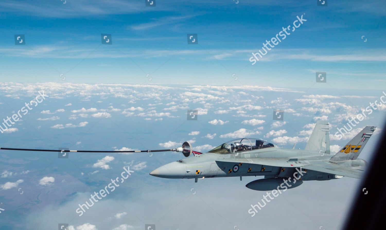 Royal Australian Air Force Raaf F18 Editorial Stock Photo - Stock Image ...