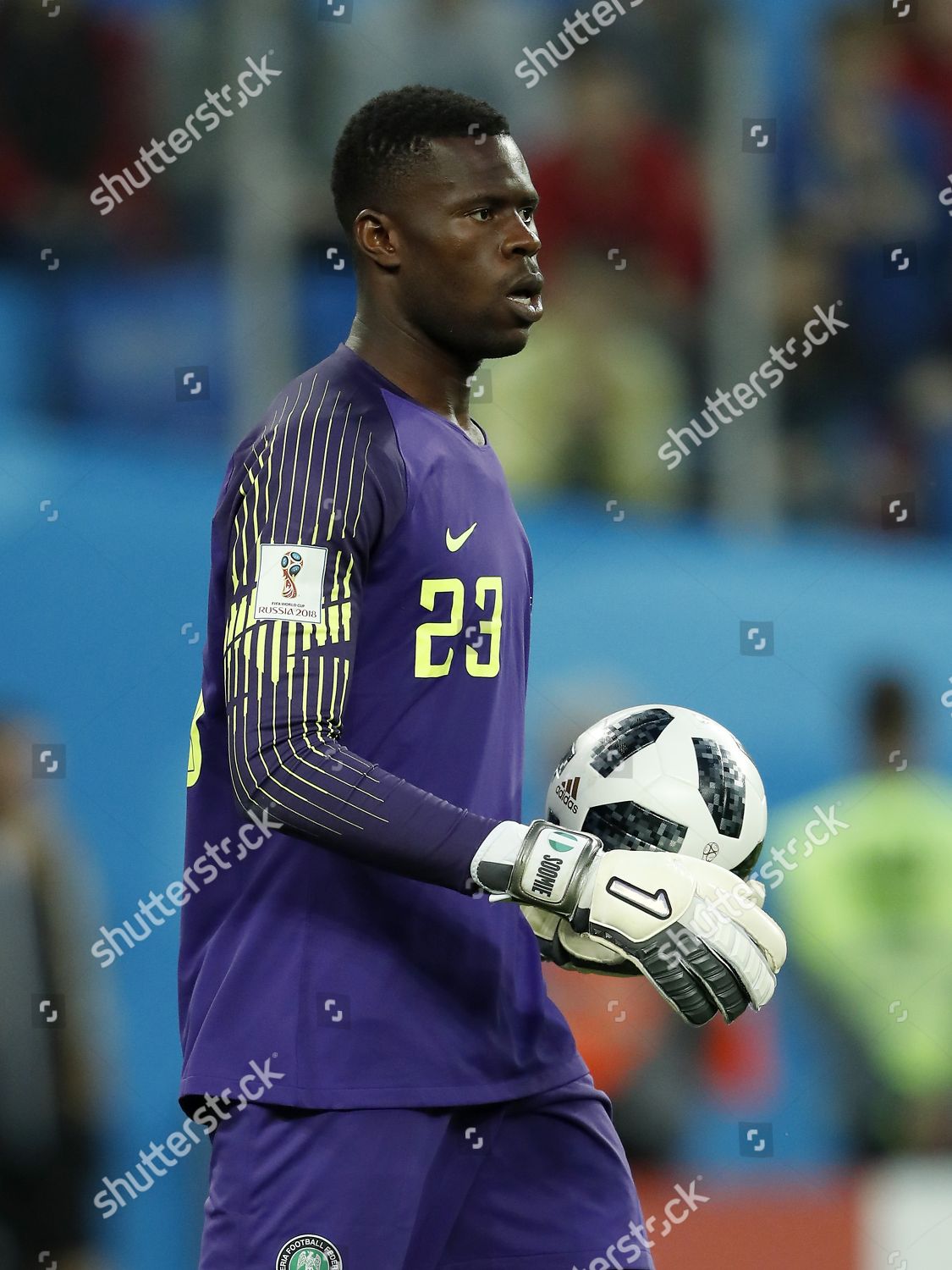 Nigeria Goalkeeper Francis Uzoho Editorial Stock Photo - Stock Image ...