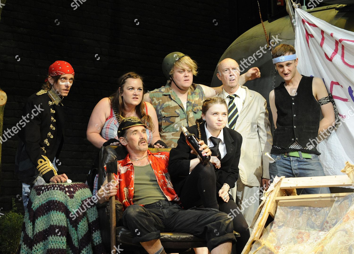 Mackenzie Crook Ginger Charlotte Mills Tanya Editorial Stock Photo ...