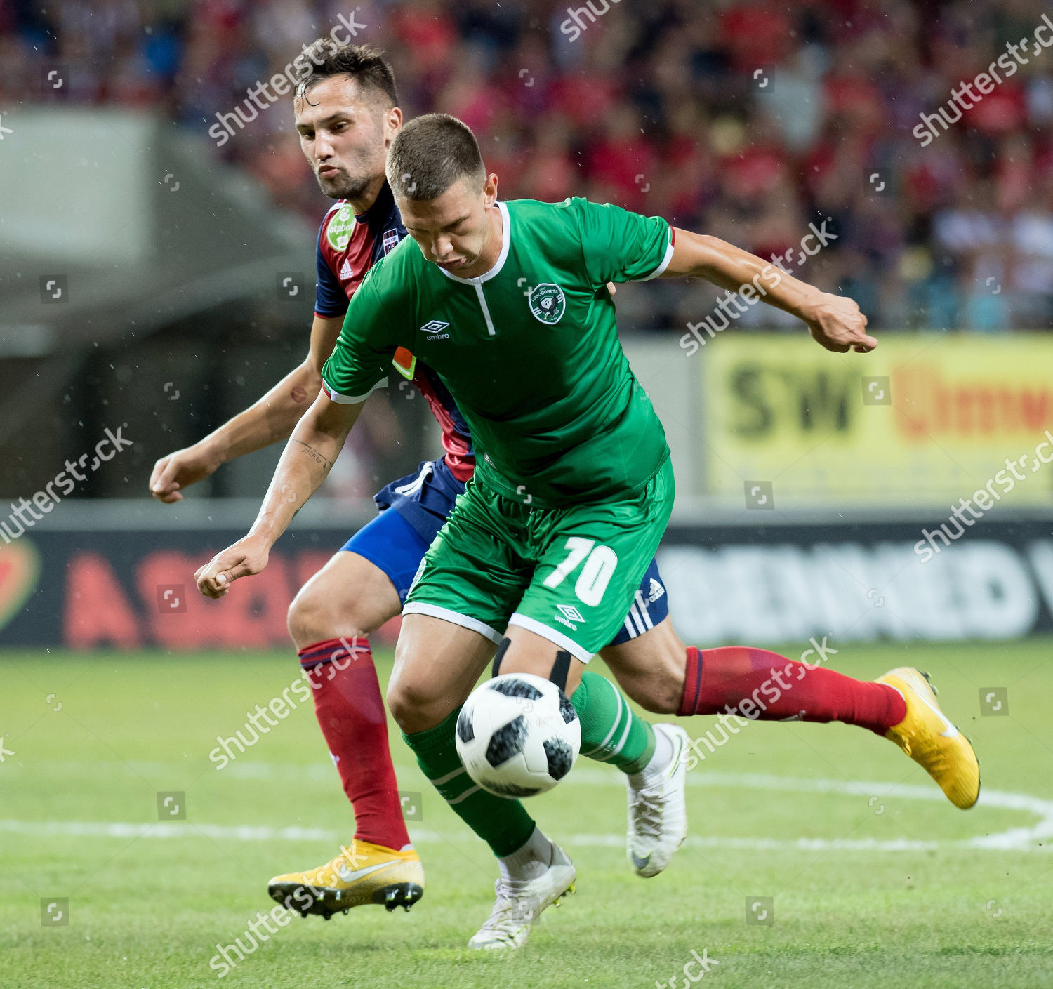 Vidi Fc Player Anel Hadzic L Editorial Stock Photo - Stock Image ...