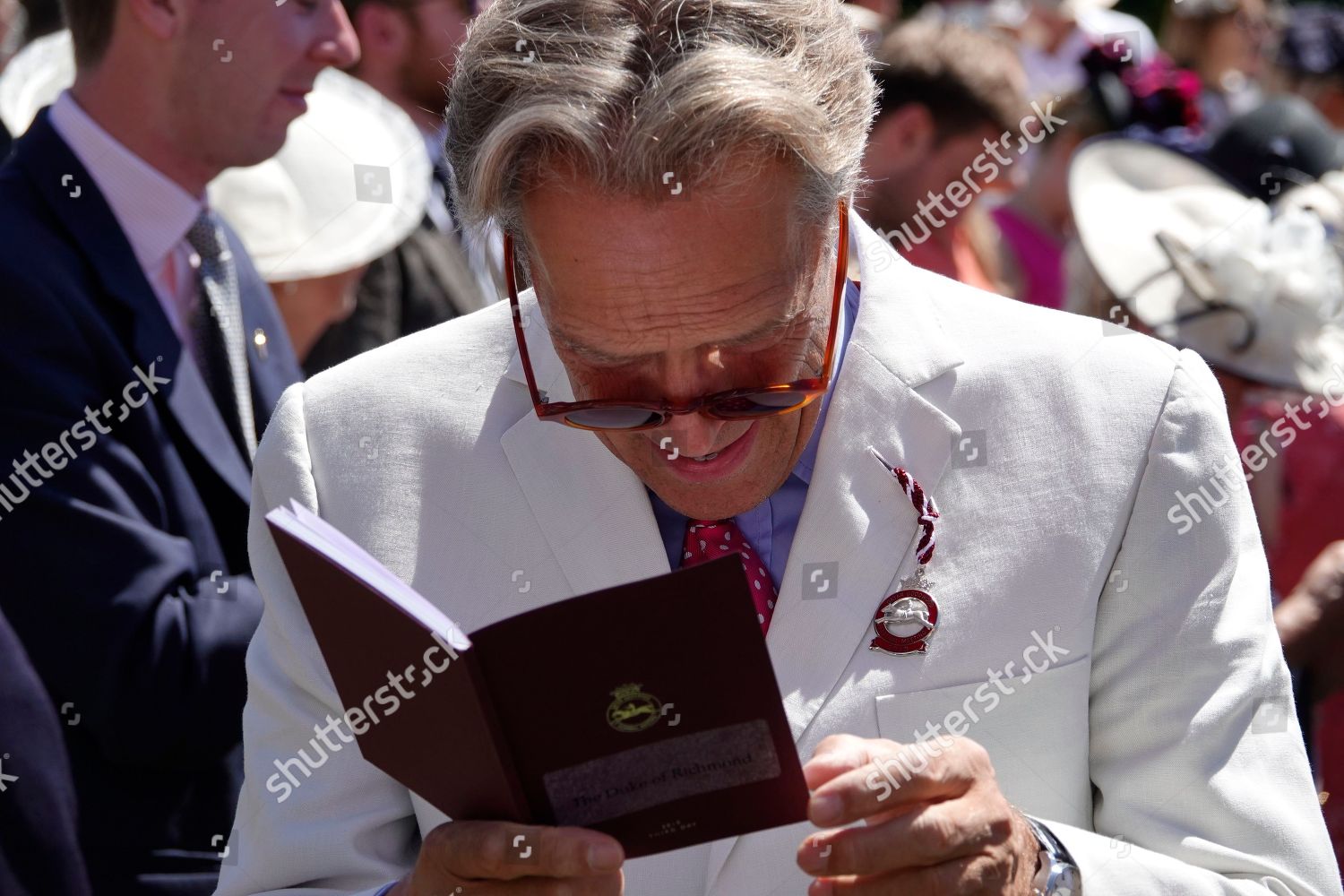 Duke Richmond Studies Horses Form Paddock Editorial Stock Photo - Stock ...