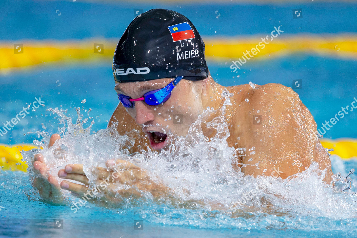 Christoph Meier Liechtenstein Competes Mens 100m Editorial Stock Photo ...