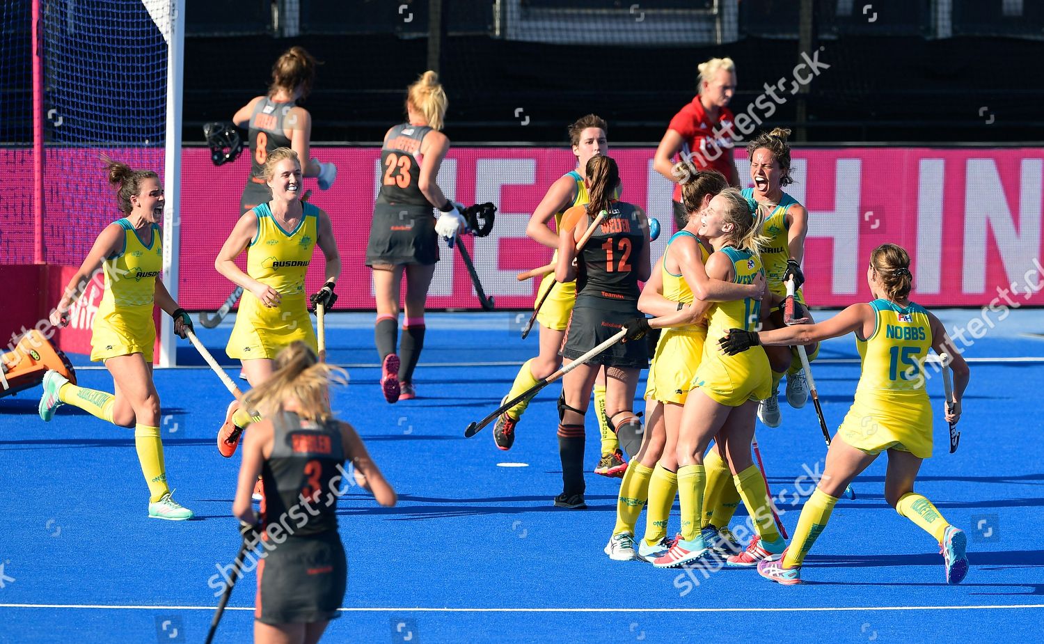 Georgina Morgan Australia Scores Goal Editorial Stock Photo - Stock ...