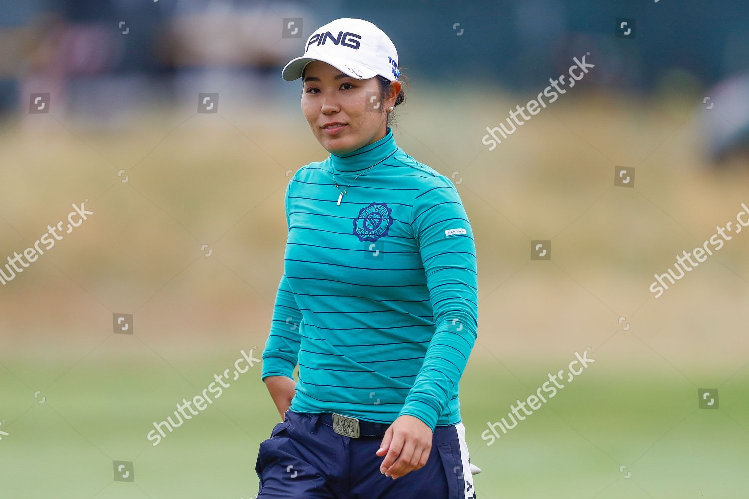 Mamiko Higa After Finishing Her Round Editorial Stock Photo - Stock ...