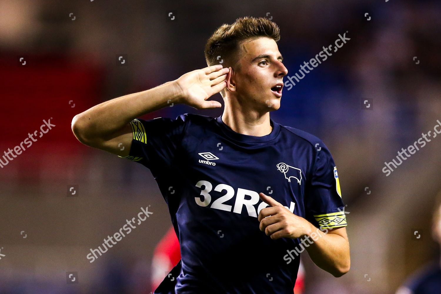Mason Mount Derby County Celebrates Scoring Editorial Stock Photo ...